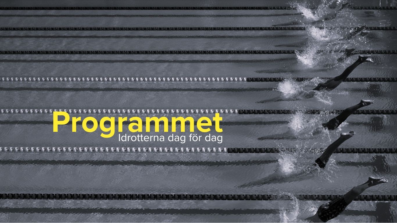 Här är idrotterna dag för dag - SM-veckan - Riksidrottsförbundet : SM ...